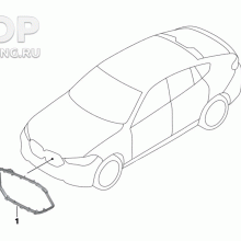 Решетка радиатора Iconic Glow для BMW X6 G06