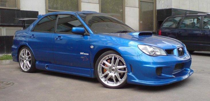 Обвес - комплект Ings +1 на Subaru Impreza WRX GD