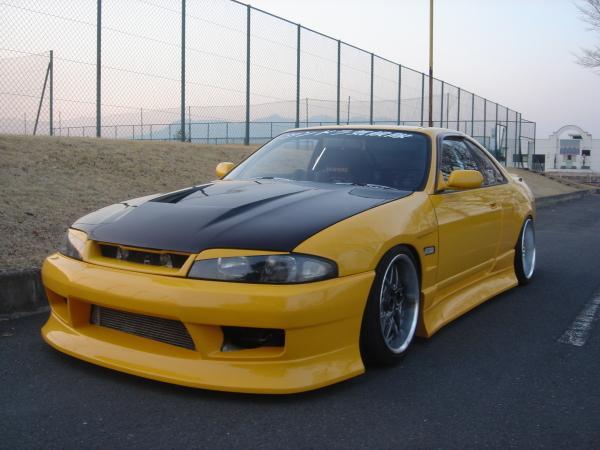 Передний бампер - Обвес Vertex на Nissan Skyline R33
