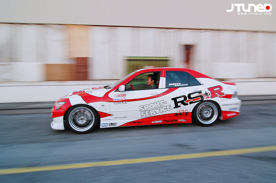 Пороги - Обвес C-west на Toyota Altezza is200