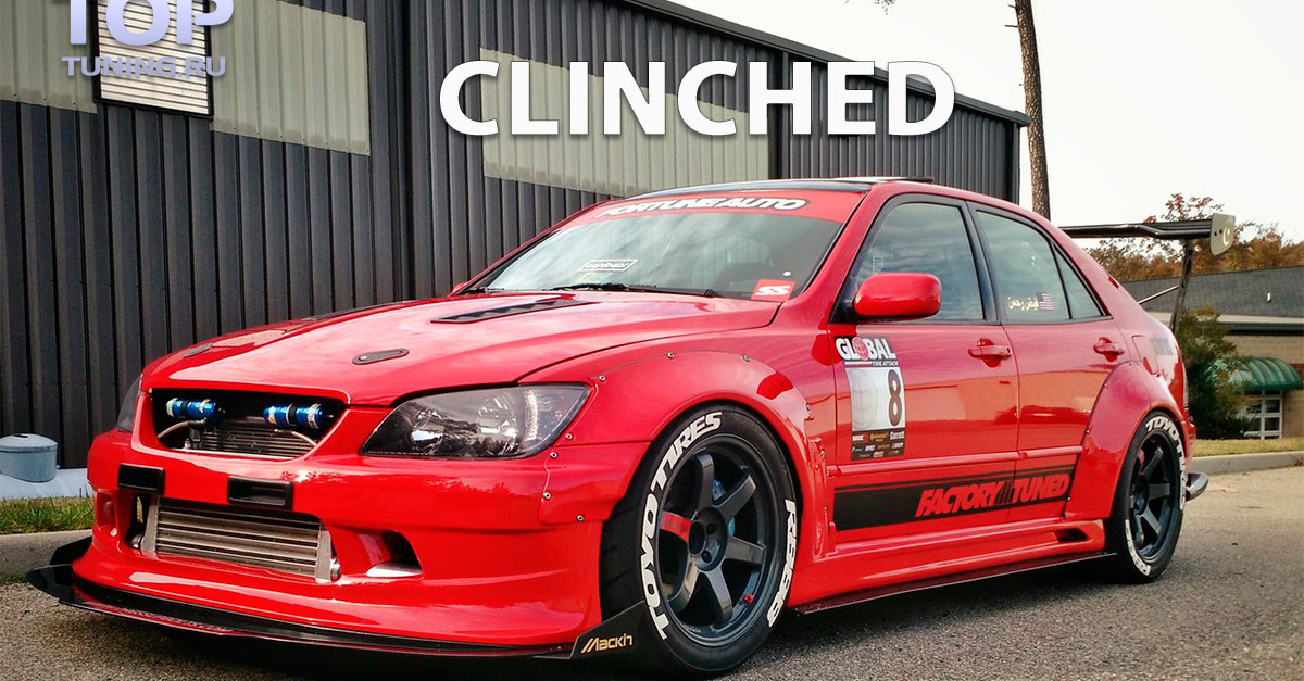 Комплект расширения кузова Clinched Wide Body на Toyota Altezza