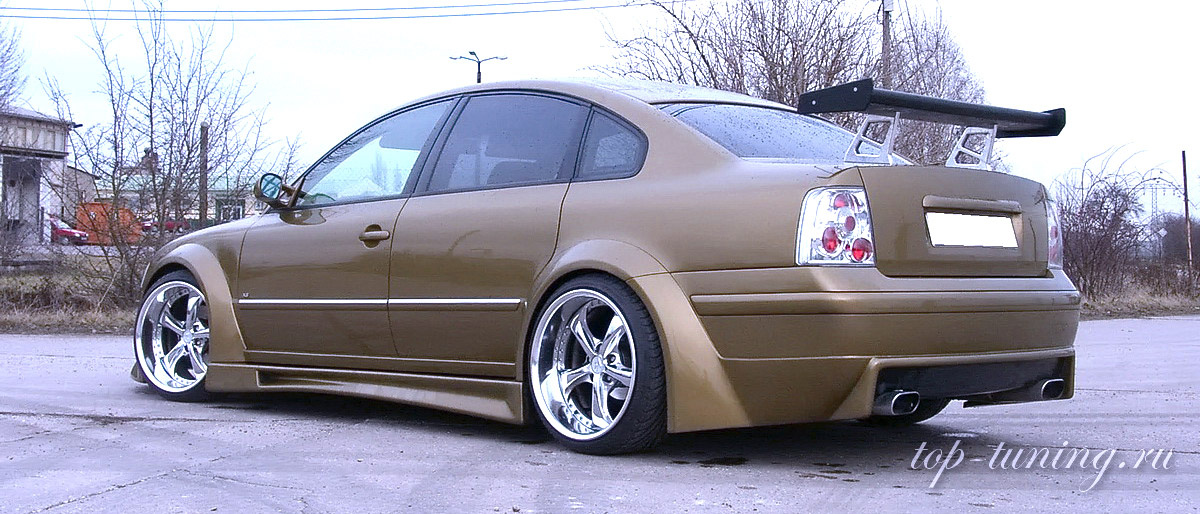 Пороги - Обвес DTM Extreme Wide Body на VW Passat B5 3B