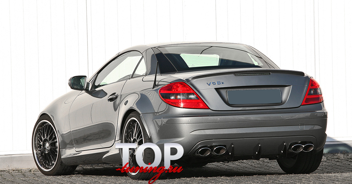 Лип-спойлер 55 AMG на Mercedes SLK R171