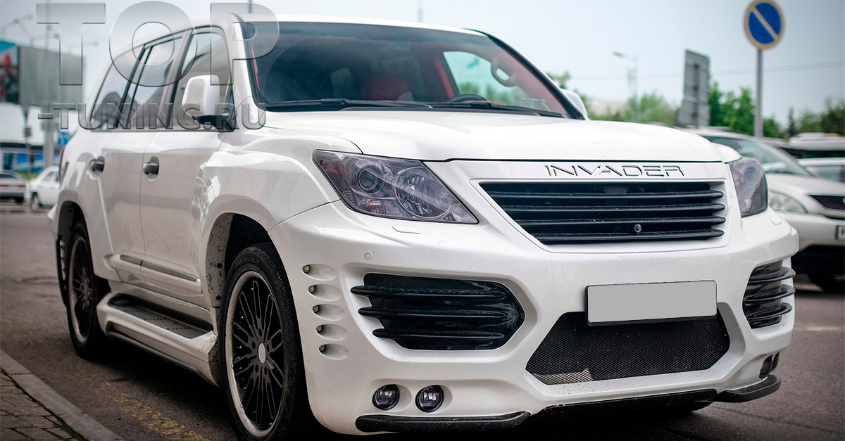 Обвес INVADER на Lexus LX570 UJR 200