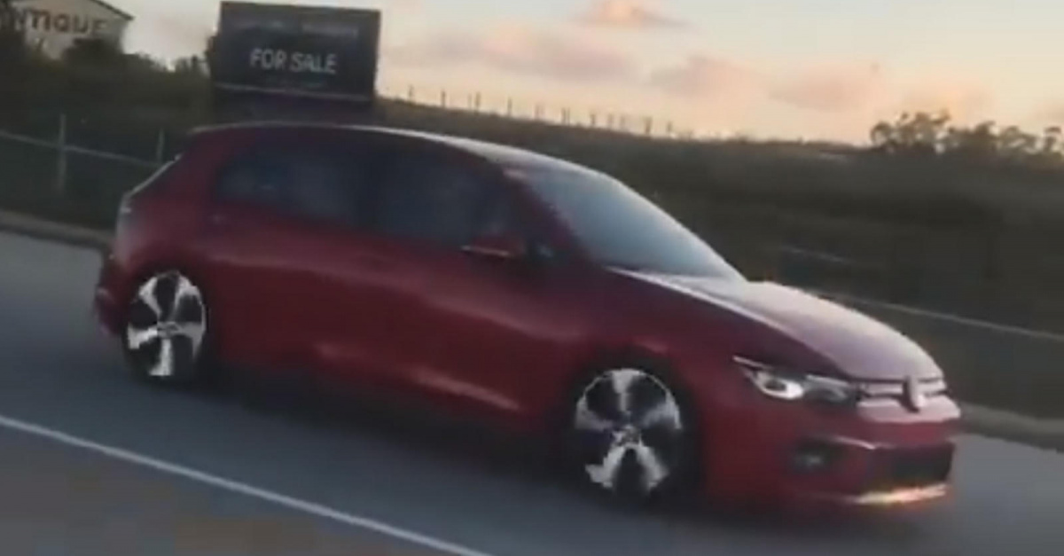 Это первые кадры Volkswagen Golf следующего поколения?