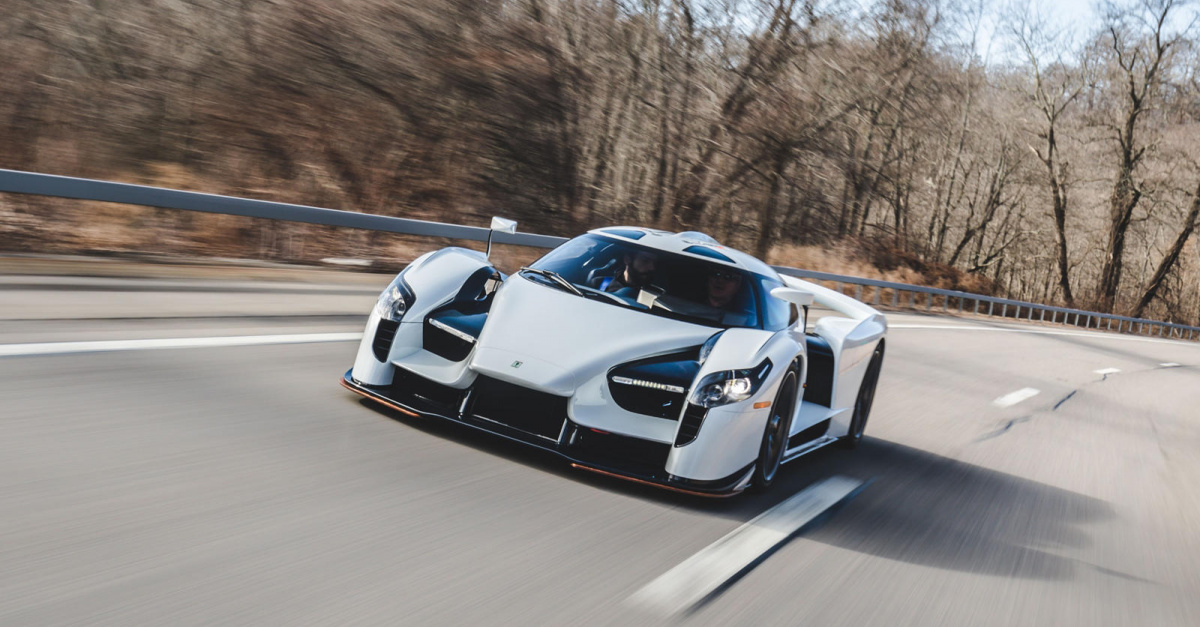 Концепт SCG 009 с водородным двигателем имеет дальность хода 4500 км