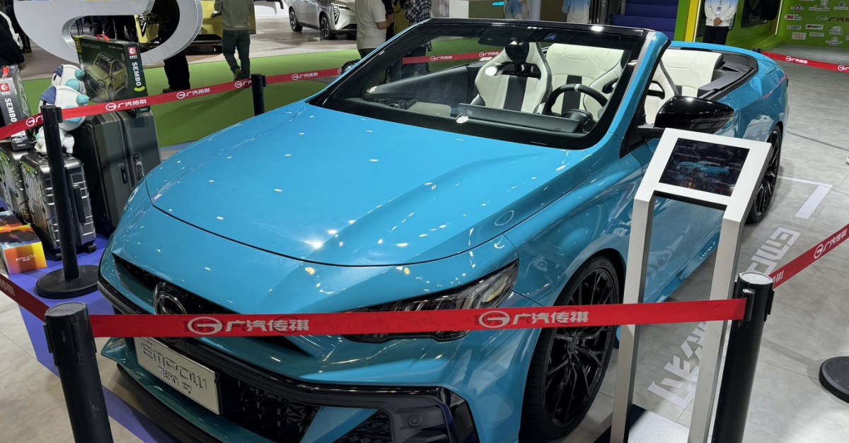 GAC Trumpchi Empow R появился топлесс в Китае